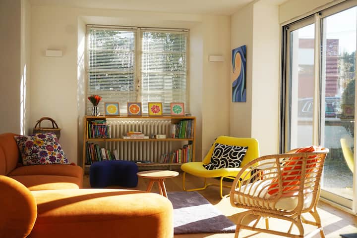 Villa Ambiance Artistique / Jardin & Jeux Enfants - Pays basque français