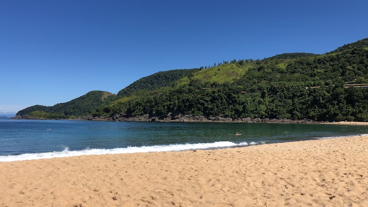 Toque Toque Grande,80 Mts Da Praia, Area Gourmet - São Sebastião