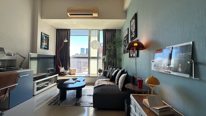 音樂製作人 Apt L 台北101 L Mrt | 夜市 | Gym And Pool |僅月租 - Taipei