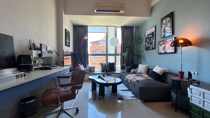 音樂製作人 Apt L 台北101 L Mrt | 夜市 | Gym And Pool |僅月租 - Da’an District