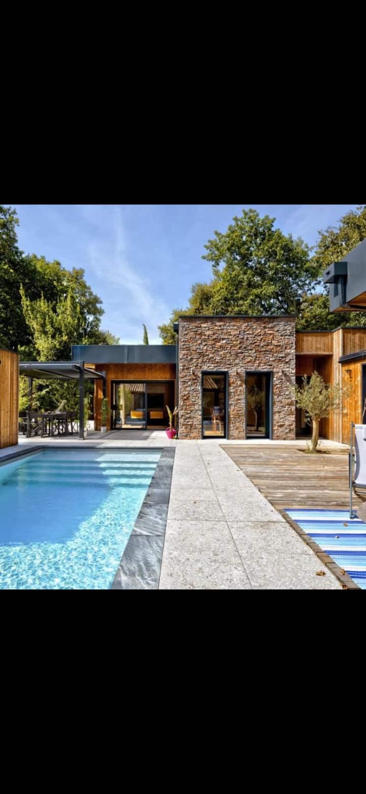Maison Merignac Centre Tram/piscine/jardin Pergola - Bordeaux