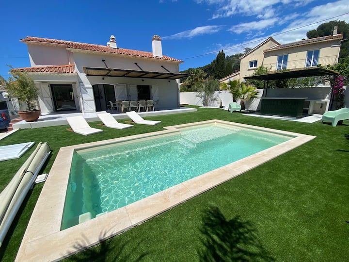 Villa Avec Piscine Proche Plage - Six-Fours-les-Plages