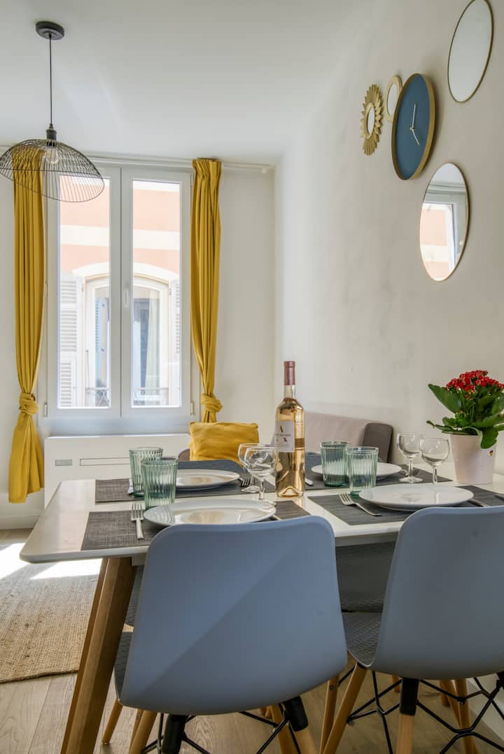 Piso 2 Habitaciones Climatizado - Villefranche-sur-Mer