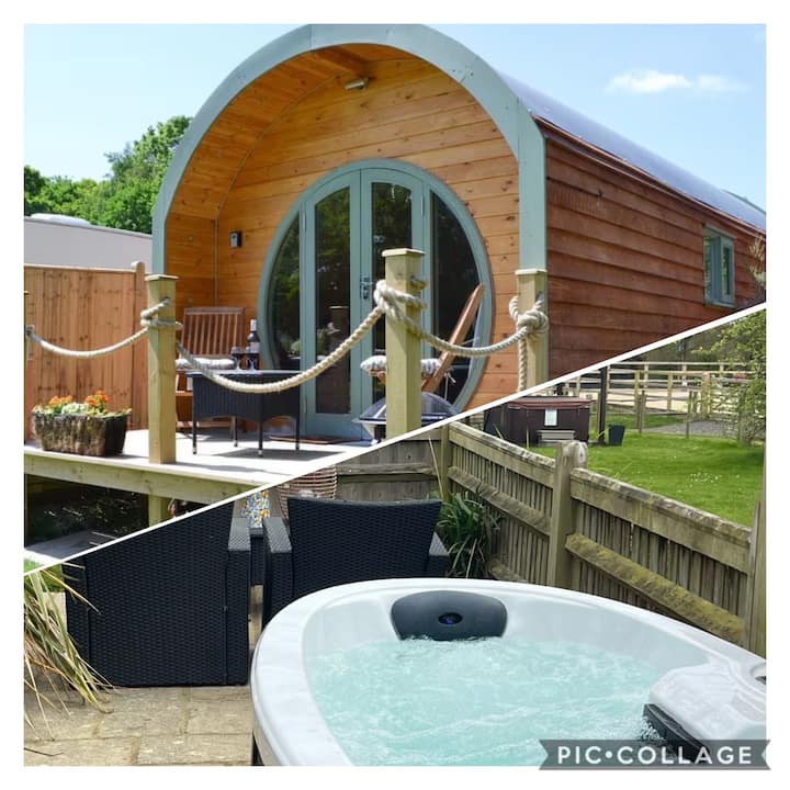 Glamping Pod With Hot Tub On Pretty Farm - Kent