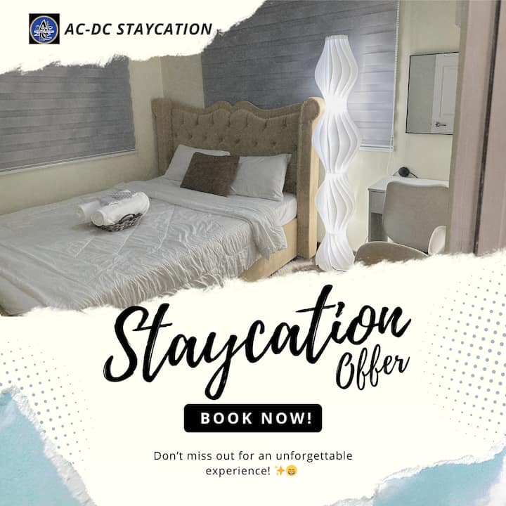 Taytay - Acdc Staycation Queen Bedroom - Angono