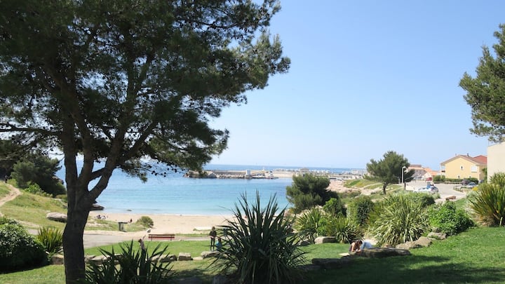 Studio Near The Beach Air-conditioned. - Martigues