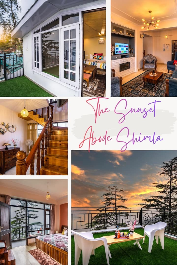 The Sunset Abode Shimla 4br With Valley Views - Shimla