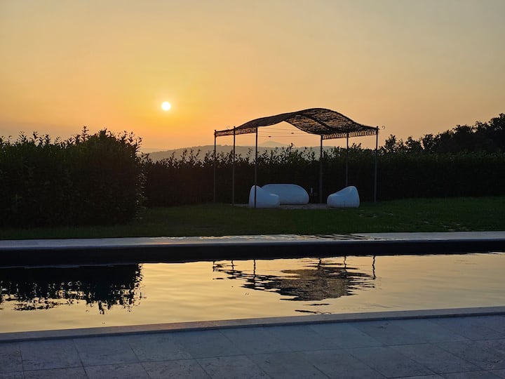 Antico Casale In Pietra Con Piscina Panoramica - Orvieto