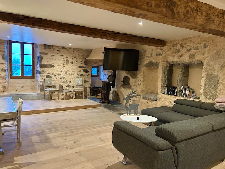 Béarnaise Au Coeur De La Vallée D'ossau 3 Lits - Laruns