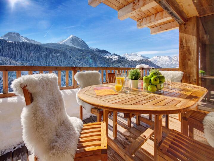 Chalet Isolé Manigod · Spa & Vue Luxe - Manigod