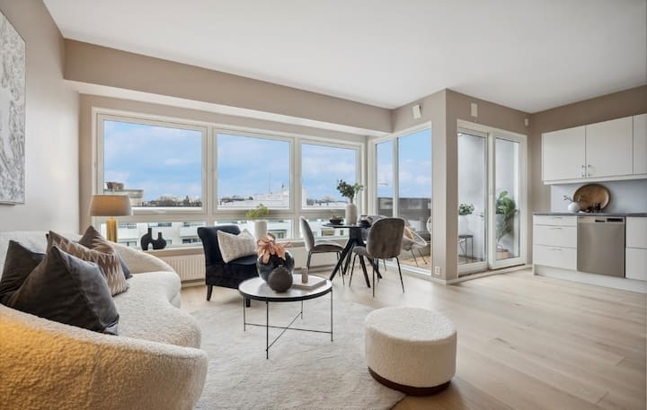 Flott Toppleilighet På Frogner - Oslo