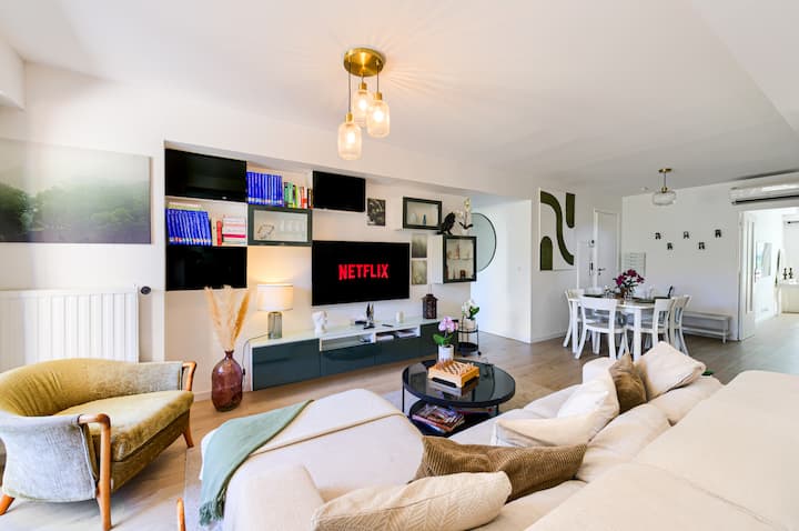 Grand Appartement-parking Gratuit [Wifi-smart Tv] - Cannes