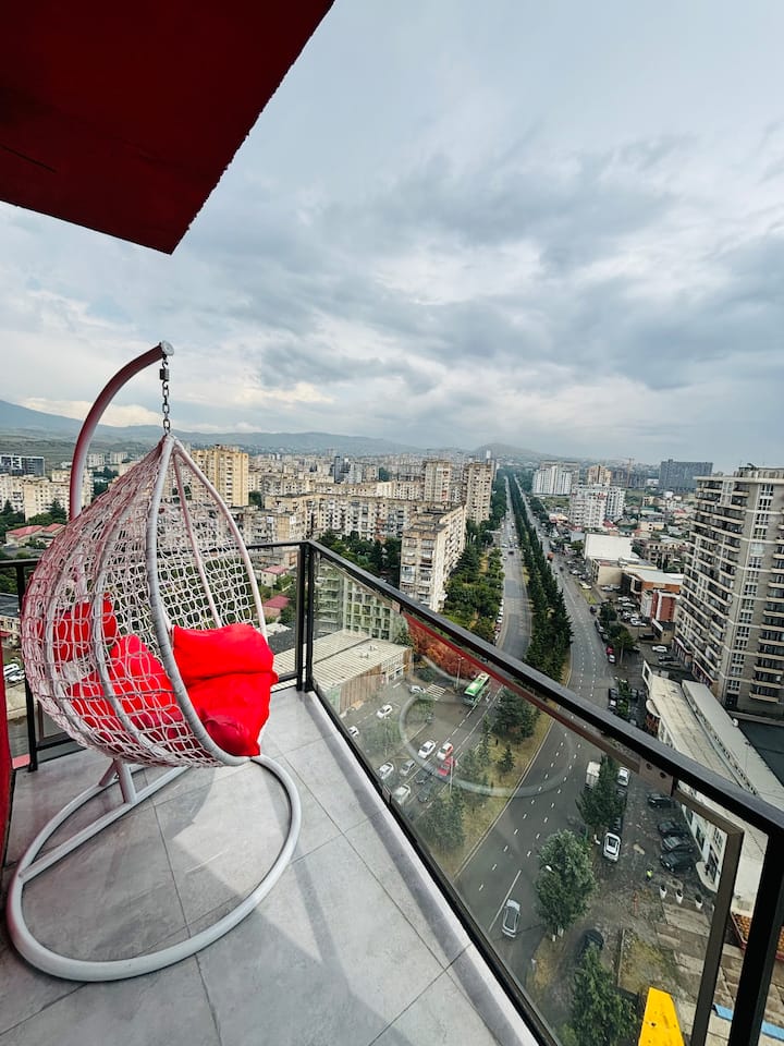 Sunny Apartment 3 Minutes Far From Metro - Tbiliszi