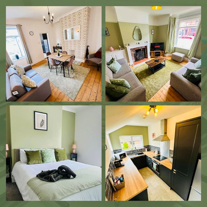Cecil House - Stylish 2 Bed, Sleeps 5, Parking X2 - 링컨