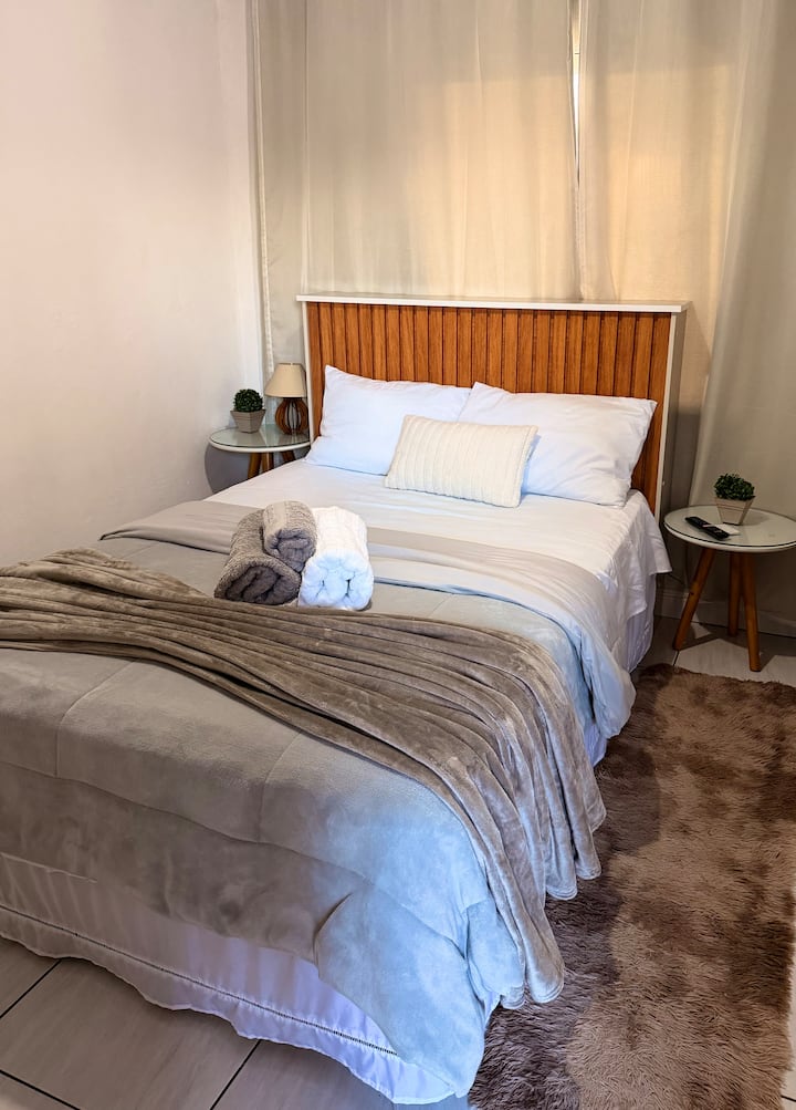 Sobrado Em Jardim Primavera Com Ar, Wi-fi E Tv - Duque de Caxias