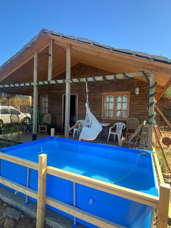 Cabaña Con Piscinita Para Cuatro - Quillón