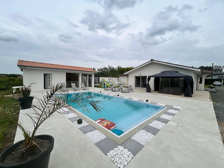 Villa Cœur Médoc
Piscine, Plage - Lesparre-Médoc