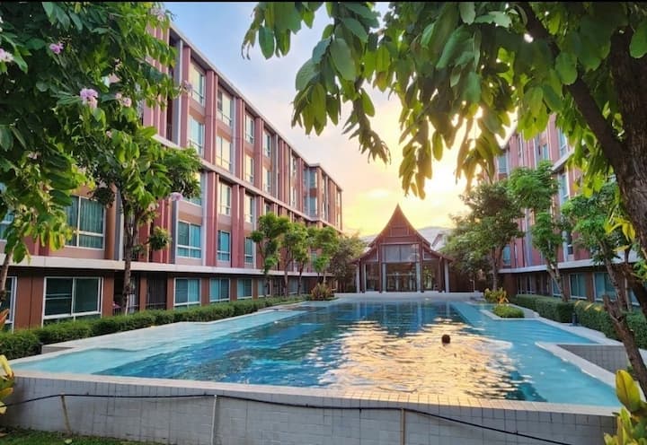 Monthly Rental Only / D'vieng Santhitam Condo - Chiang Mai