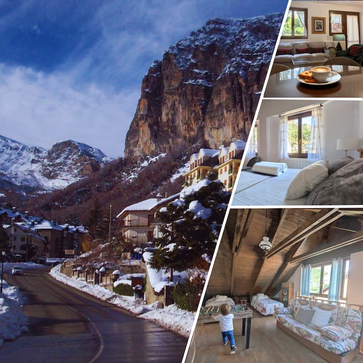 Casa Pilar | Ski | Vistas | Parking | Salón Juegos - Panticosa