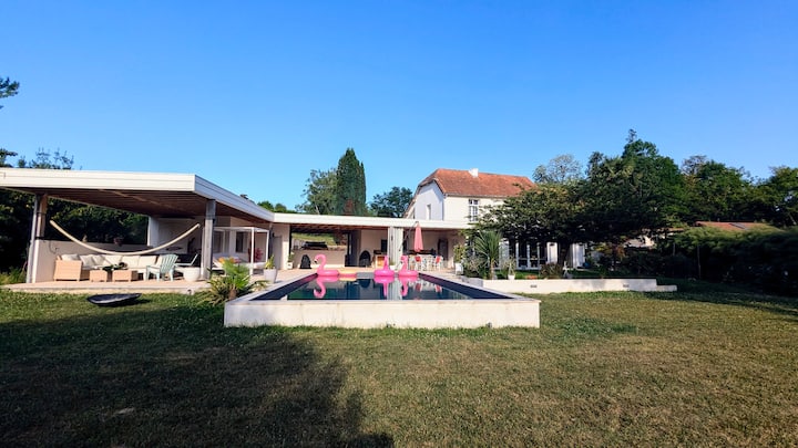 Cosy Arnaya Domaine Et Grande Piscine - 1 Hectare - Pau