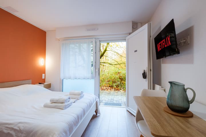 Studio Au Rdc Avec Terrasse - Casa Amnéville - Talange