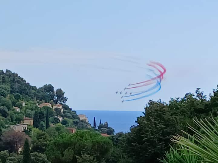 Joli Rez-de-villa Avec Piscine - Roquebrune-Cap-Martin