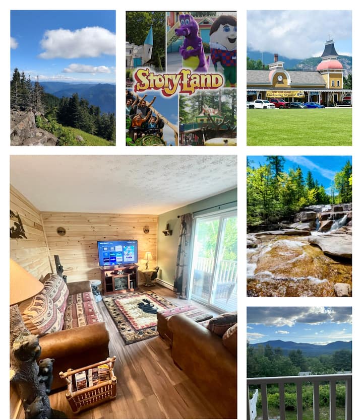 Fall Cabin W/mountain Views & Pool Near Storyland - North Conway, NH