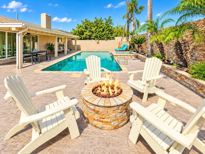 Funtierland + Paradise Pier + Camine A Disneyland + Piscina + Sala De Juegos + Netflix - Anaheim, CA