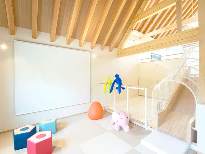 Private Villa, With Playground, Onsen And Sauna【c】 - Nikko