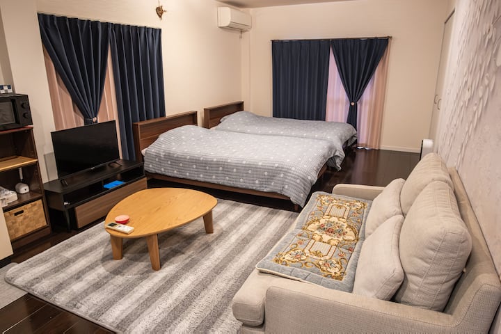 月江寺駅から徒歩4分/繁華街近く/forestella02 - Mount Fuji