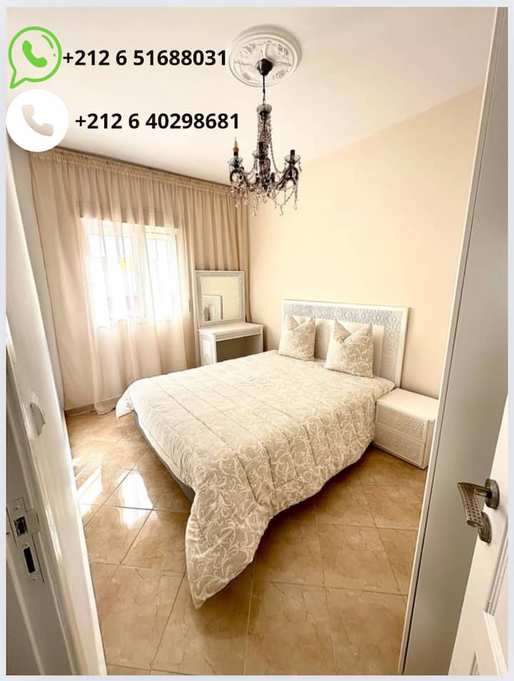 Appartement Cosy Et Propre à 5min De La Corniche - Tánger