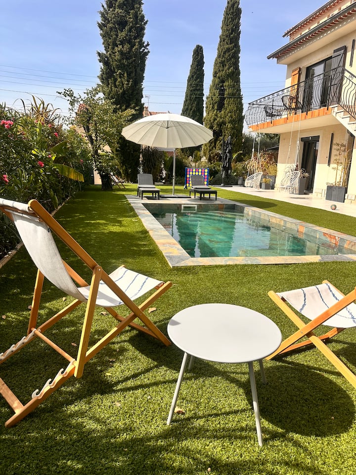 Haut De Villa 85m² Pour 6 Pers Au Calme Classé 3 * - Le Pradet