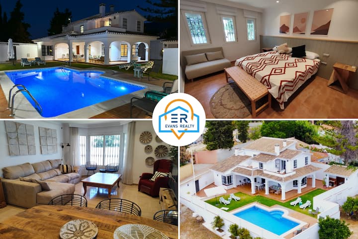 Evans Realty (Av) - Villa+pool+bbq+chill Out - Mijas