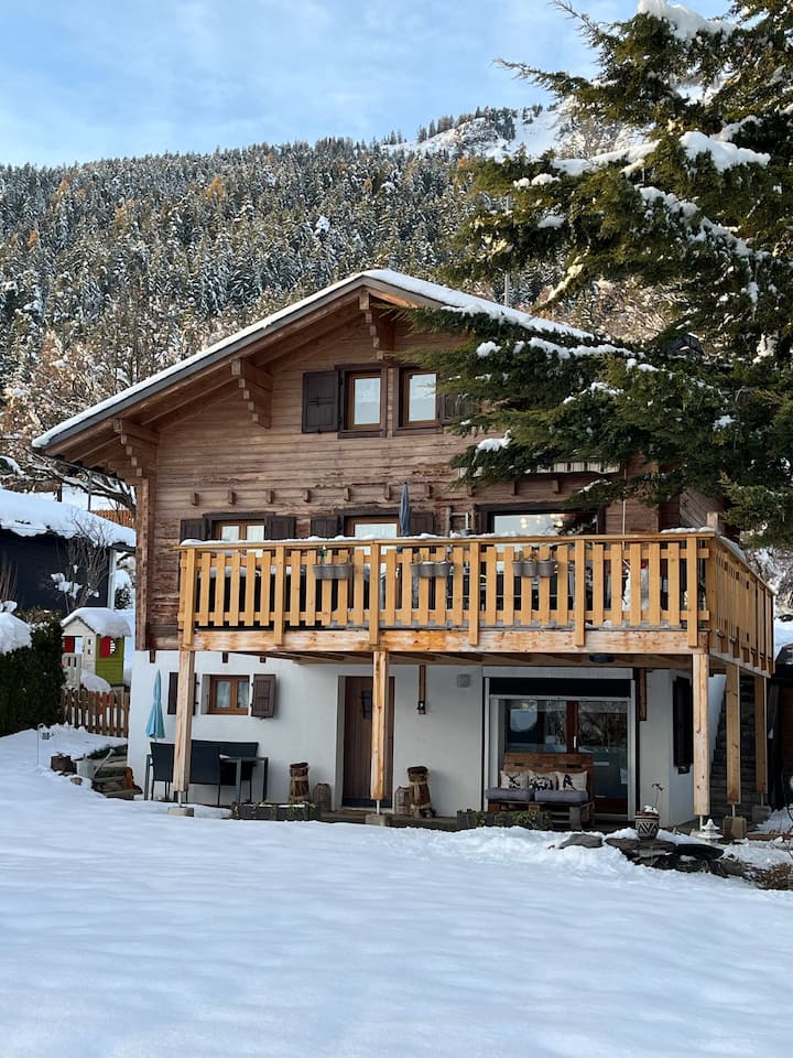 Chalet Les Lucioles : Appartement De Vacances - Kanton Wallis