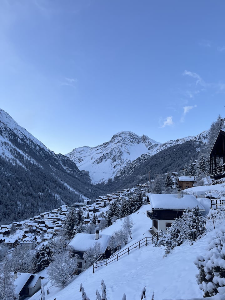 Appartement Ensoleillé Avec Vue - Grimentz