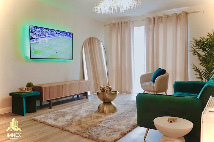 2br Modern Flat Belfast City Centre Snacks/parking - Belfast