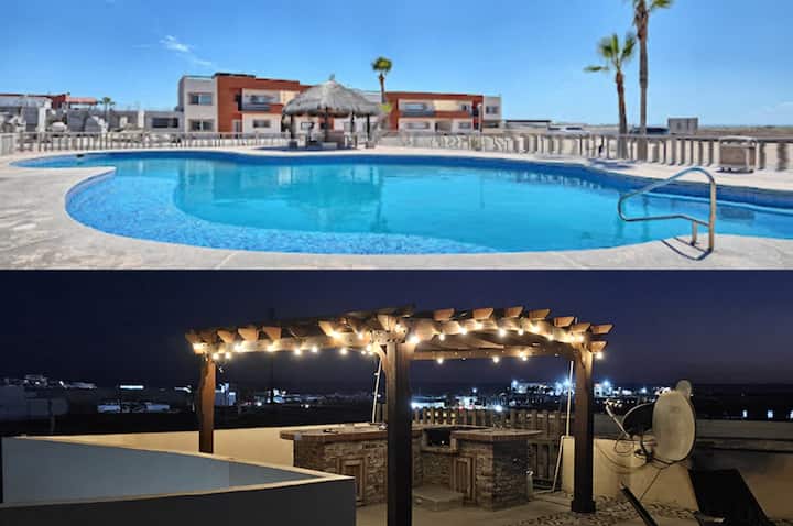 Condo Rp Penasco Beach/shopping/ Pool/24 Security - Puerto Peñasco