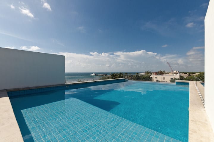 Villa Blanca/encantador/céntrico - Puerto Morelos