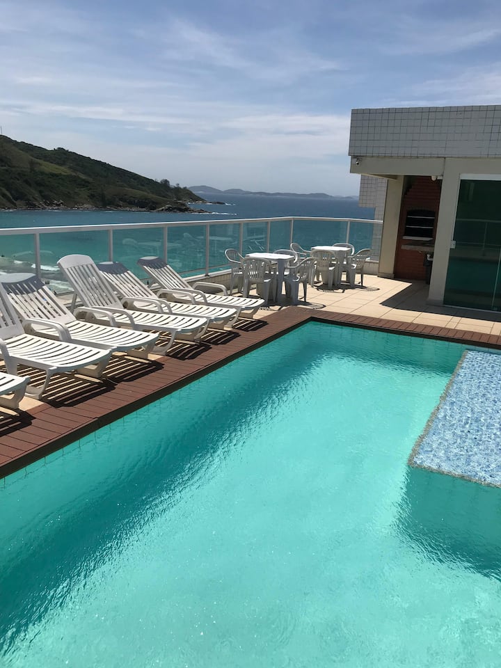 Pé Na Areia Prainha - Apt 204 - Arraial do Cabo