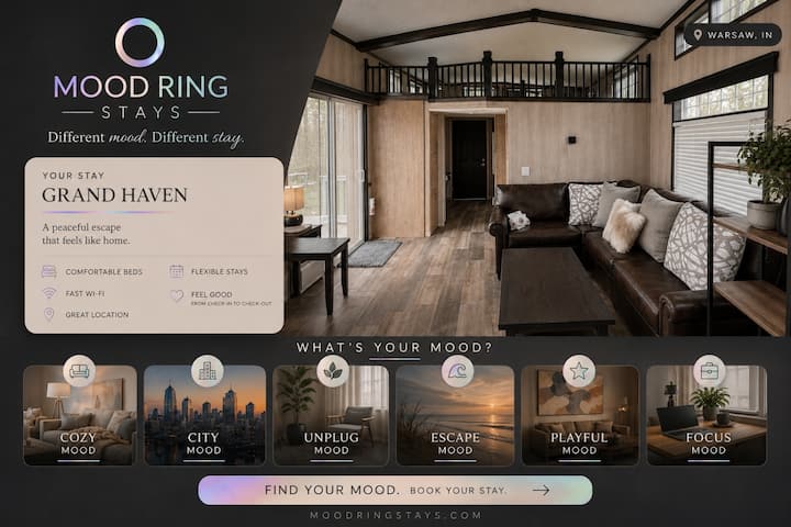 Mood Ring Stays | Grand Haven; Warsaw, In - Carr lake, Claypool