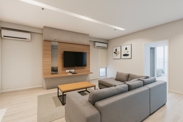 Aru Suites - 2 Bedrooms (两房-两厕）By Cc Suites - Tanjong Aru