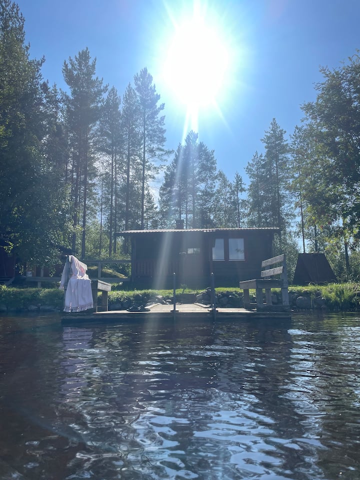 Ett Paradis, Egen Strand, Bastu Och Utan Grannar. - Kannonkoski