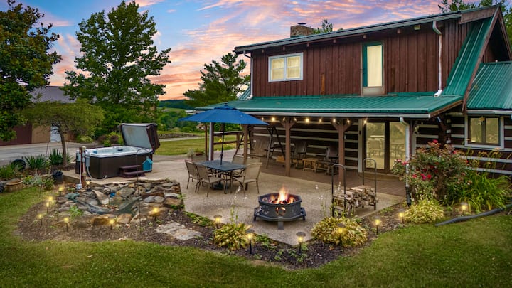 Cabin*hot-tub*pickleball*speakeasy* Bourbon Trail - Bardstown, KY