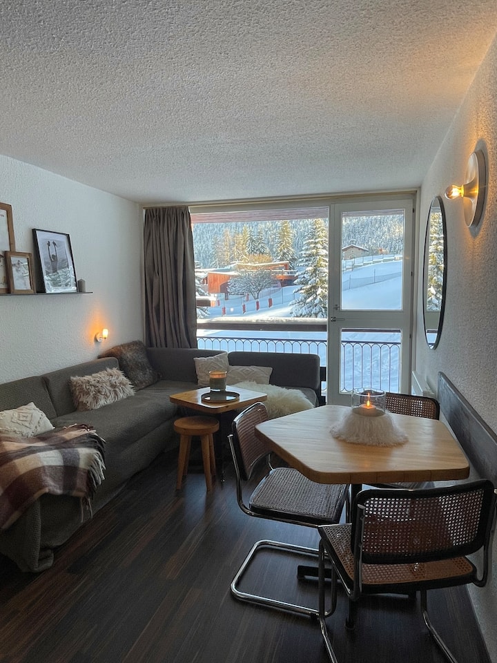 Chaleureux Appartement Vue Mont Blanc - Arc 1800