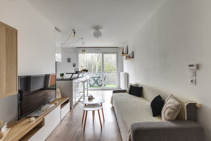 Le Cosy De L'ourcq, T2 De 40m² à 20 Min De Paris - Villepinte