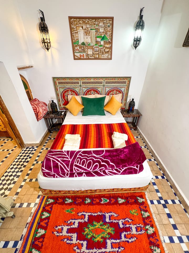 Maison Entière Avec Terrasse-chauffage, Médina Fès - Fez