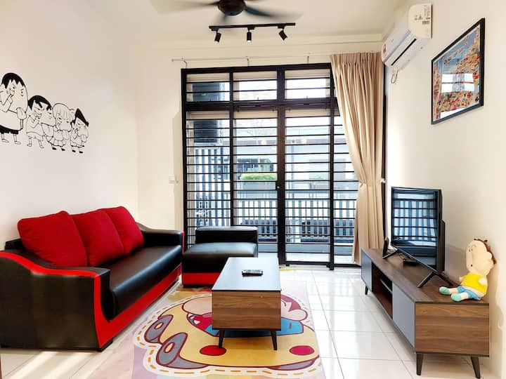 Camellia Seri Austin, 4-6 Pax, Wi-fi, Netflix - Johor Bahru
