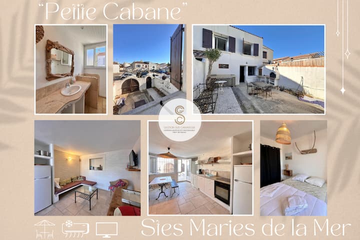 "La Petite Cabane" Saintes Marie - Parking & Cour - Saintes-Maries-de-la-Mer