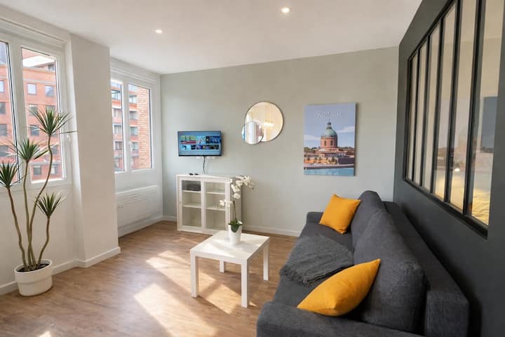 Climatisation/ascenseur .R4. Sublime T2 Tout Neuf - Toulouse