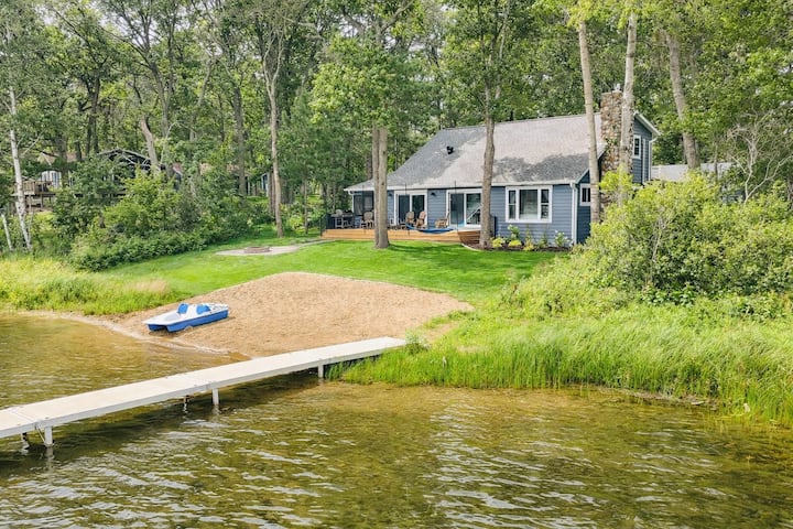 Lakefront Cabin With Private Beach - Brainerd, MN